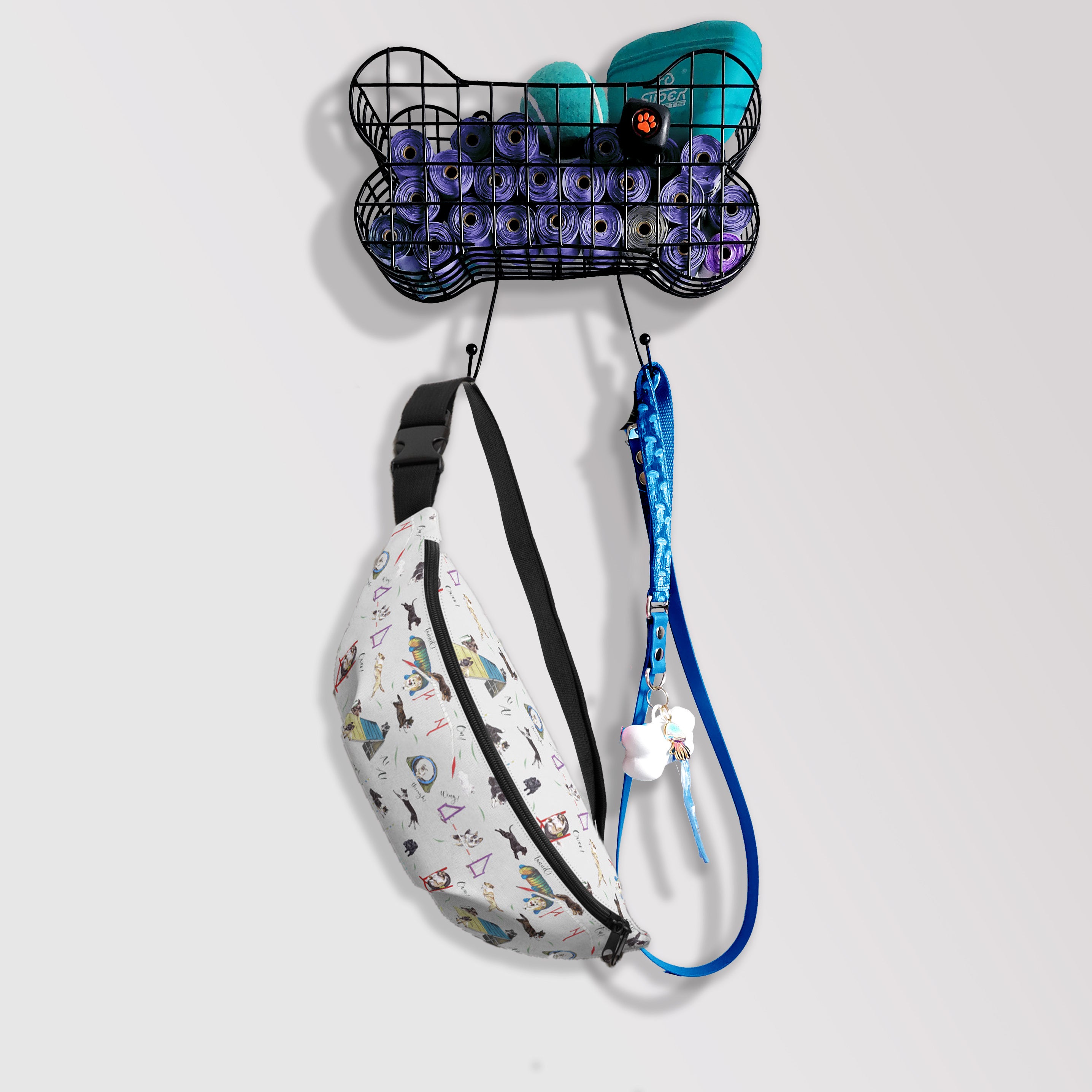 Run More Time - Agility Pattern - Hands Free Bum Bag / Fanny Pack ...